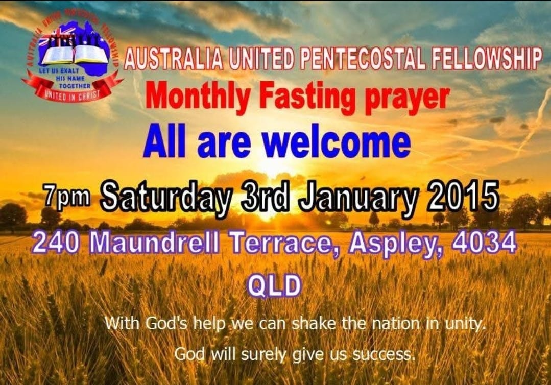 State Convention 2015 - AUPC Australia